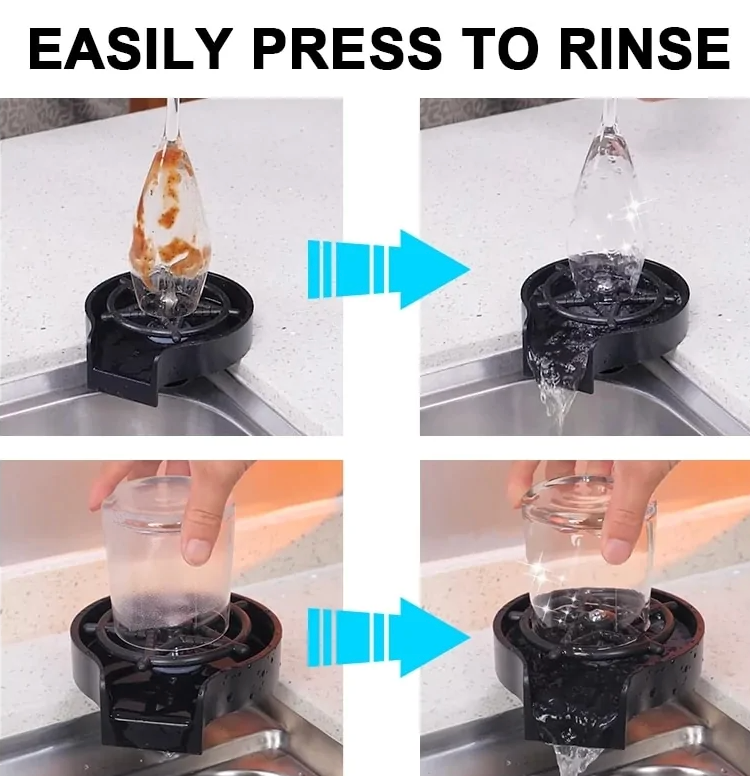 Glass Rinser for Kitchen Sink Automatic Cup Washer – gramzoutletstore.com